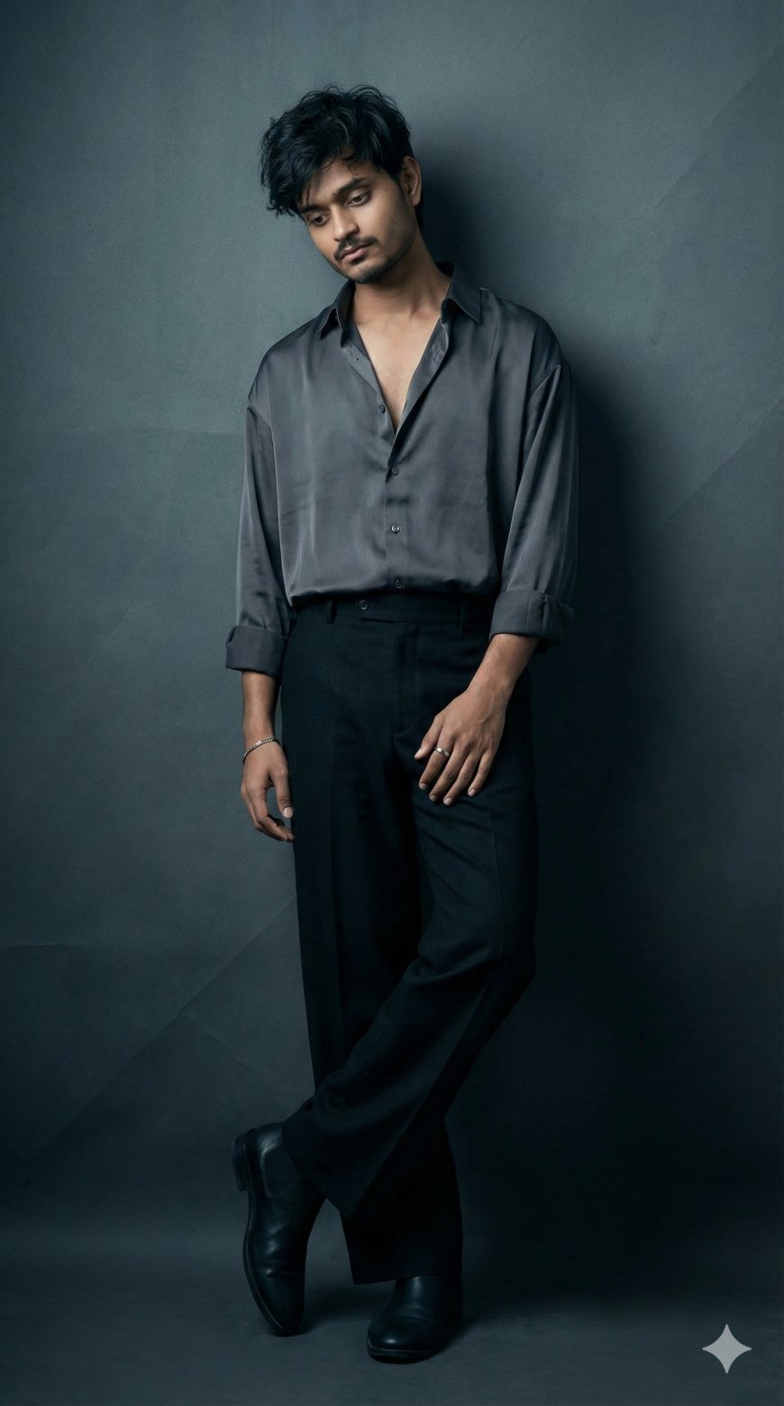 2 Premium Editorial AI Portrait Prompts for Cinematic Male Photos (9:16 ...